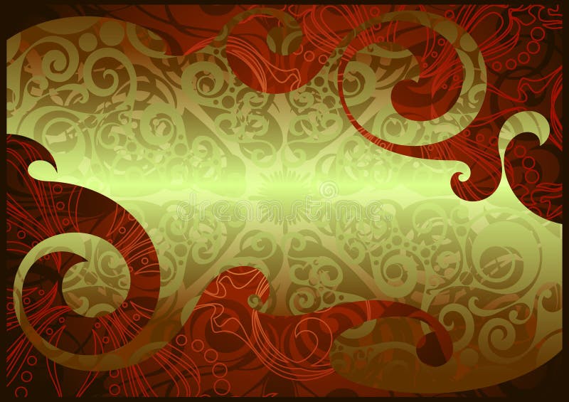 Decor background stock vector. Illustration of elegant - 8701658