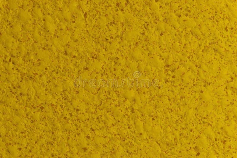 The Decor of the Living Room. Yellow Wall Texture. Stock Photo - Image ...