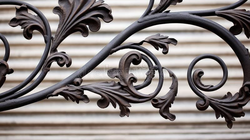 Decor wrought iron stock illustration. Illustration of chandelier ...