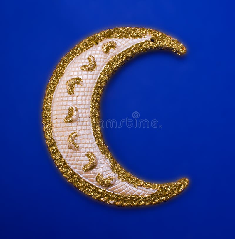 Lua Dourada - Minutos Dourados Imagem de Stock - Imagem de minutos ...