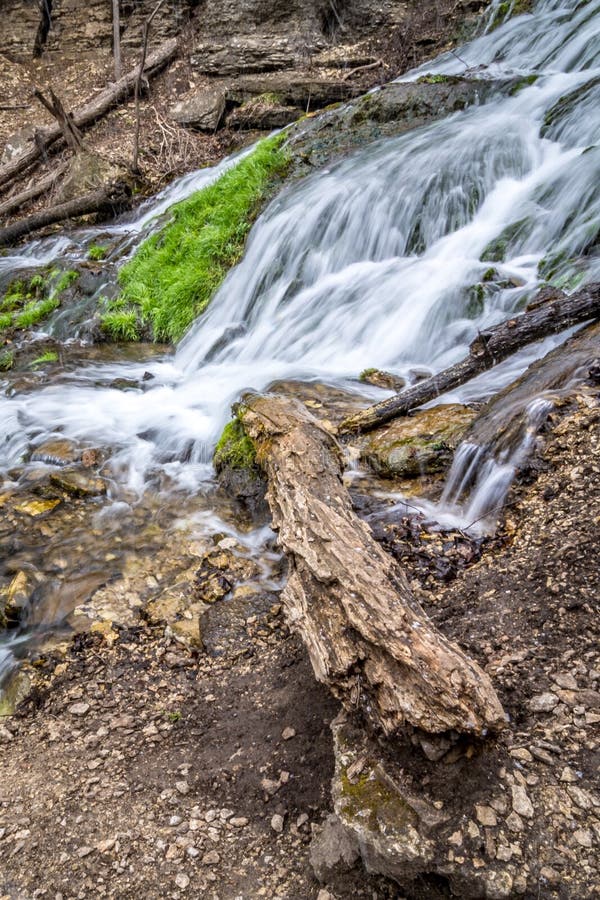 Decorah Iowa Waterfall stock photo. Image of cascade - 70262342