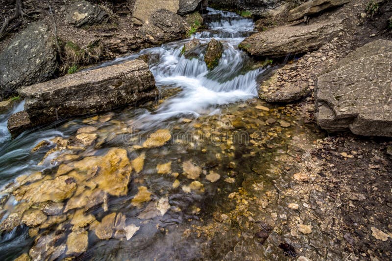 Decorah Iowa Waterfall stock photo. Image of brown, fall - 70262504
