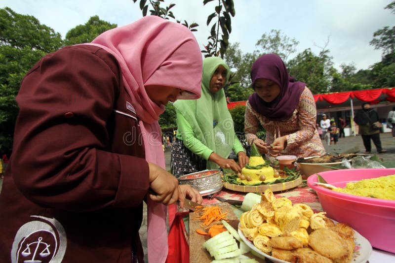 Decorate rice-based foods editorial stock photo. Image of competitive ...