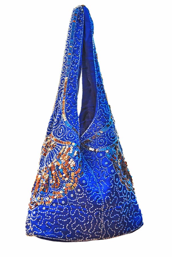 Decorated bag stock photo. Image of isolated, fashion - 40657078