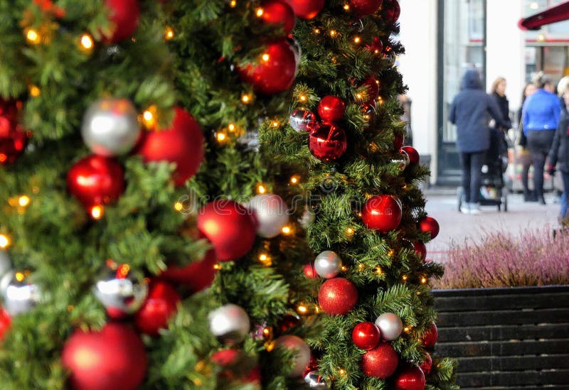Christmas In Amsterdam At The Nieuwmarkt In The Netherlands By N Stock ...