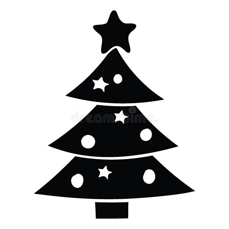 Decorated Christmas Trees Illustration Stock Vector - Illustration of ... Decorated Christmas Trees Illustration Stock Vector - Illustration of ...