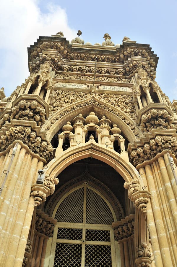 Decorated Gates for Mahabat Maqbara at Junagadh Editorial Image - Image ...