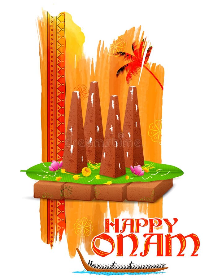 Decorated Onathappan for Onam Celebration Stock Vector - Illustration ...