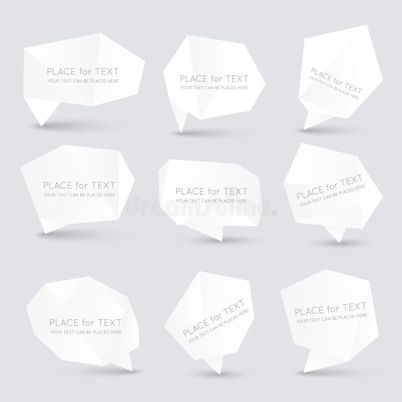 Decorated paper banners stock vector. Illustration of assurance - 53055383