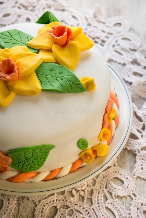 Decorated layer cake stock photo. Image of nutrition - 29881424