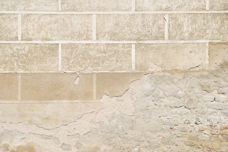 Wall Plaster Texture in Two Different Tones of Blue Color Stock Image ...