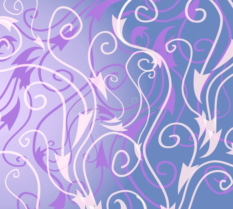 Decoratief Blauw Wit Patroon Stock Illustratie - Illustration of ...