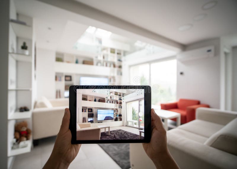 Decorating Apartment with Augmented Reality Interior Design Software ...