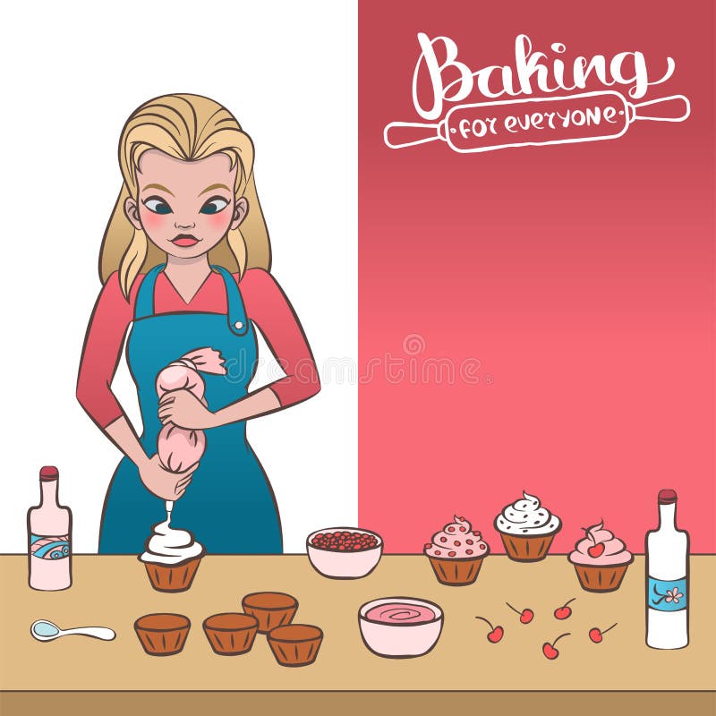 Baking Classes Stock Illustrations – 255 Baking Classes Stock ...