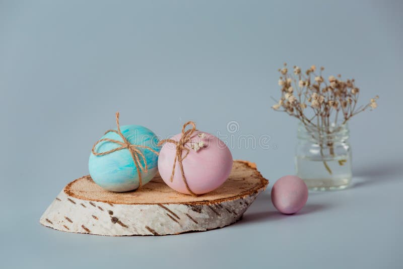 Decorating Eggs. Easter is Coming Soon. Stock Image - Image of happy ...