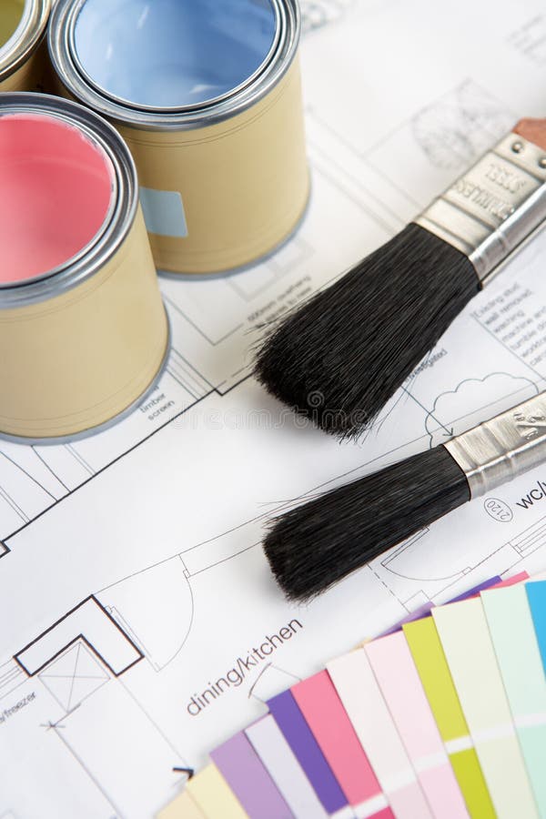 Decorating Tools and Materials Stock Image - Image of close, pastel ...