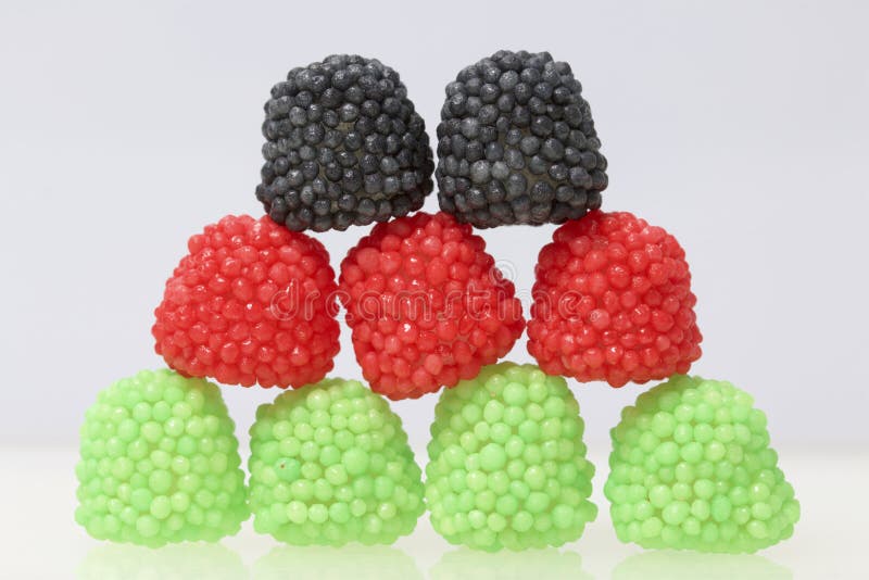 Decoration for Baking in the Form of Raspberries. Different Color ...