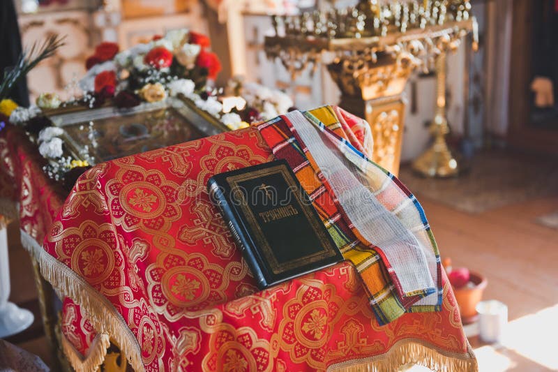 Beautiful Decor of the Orthodox Church 1344. Stock Photo - Image of ...