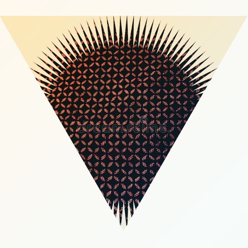Decoration stock photo. Image of vintage, triangle, cool - 71386660