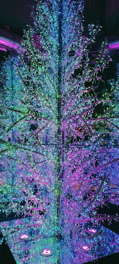 A Decoration at Dubai Expo 2020 in Dubai with Colorul Display Stock ...