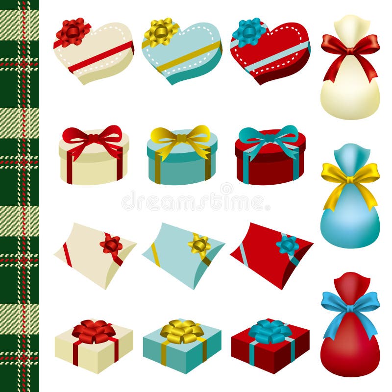 Red ribbon bows stock vector. Illustration of decoration - 39759383