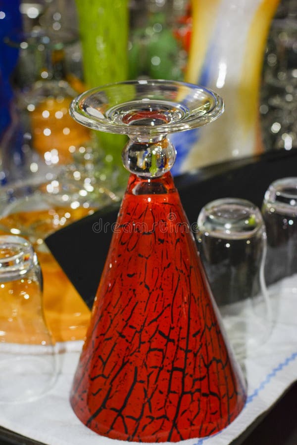 Decoration with Glass Objects Inside the Residential Apartment Stock ...