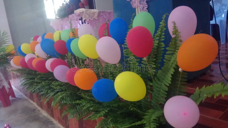Balloon Decoration stock photo. Image of balloon, program - 136305186