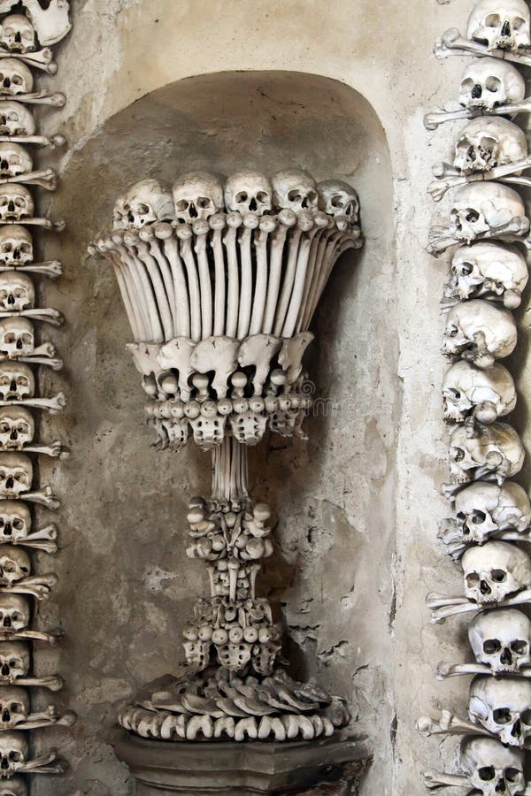 Decoration in Kostnice stock image. Image of scull, bones - 29373531
