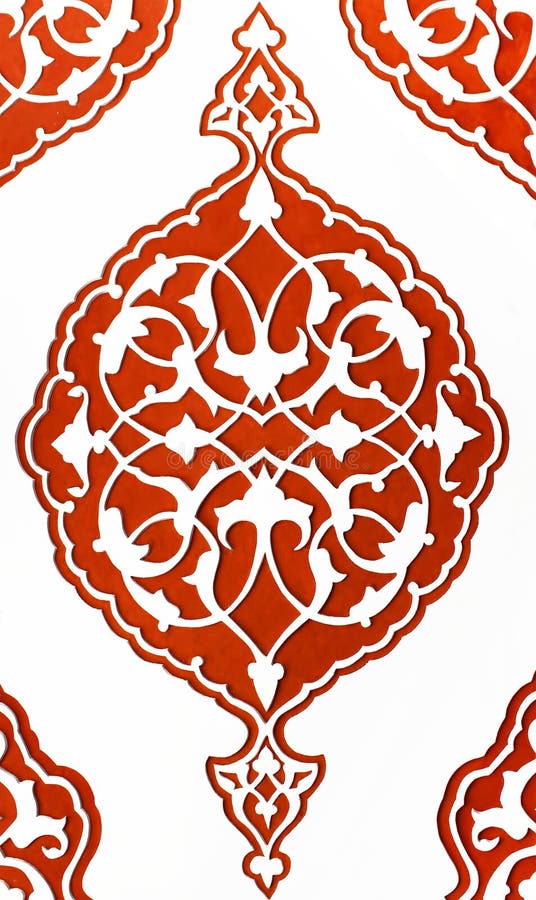 Decoration Pattern of Blue Mosque in Istanbul Stock Photo - Image of ...