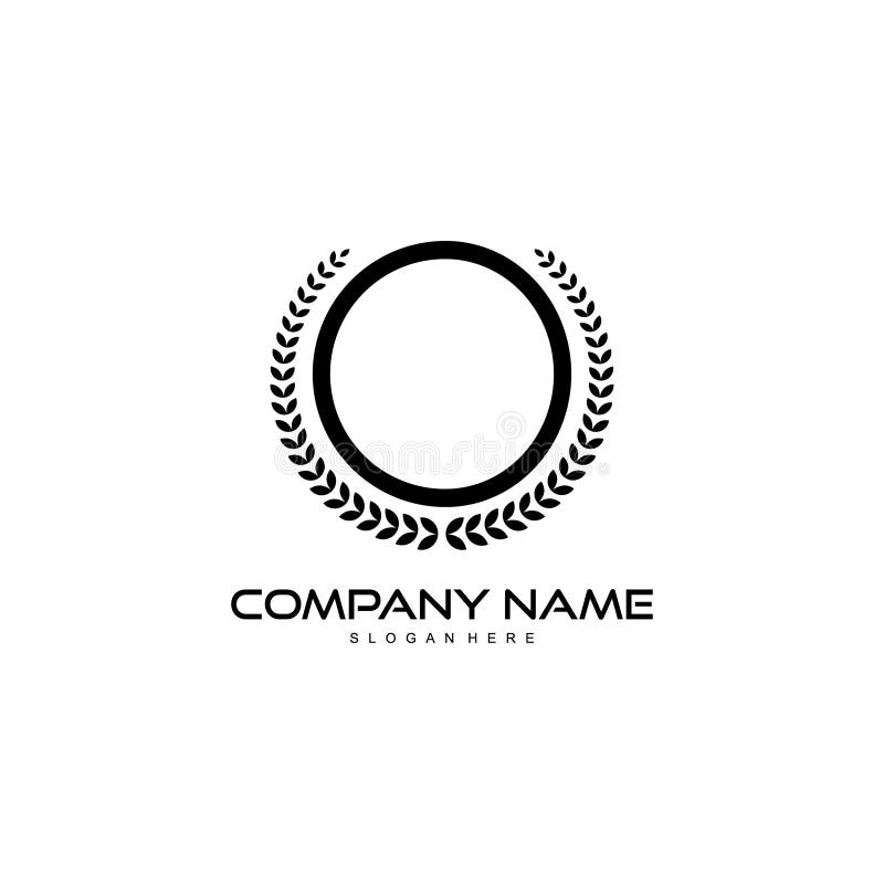 Decoration Round Shape Logo Design Vector Stock Vector - Illustration ...