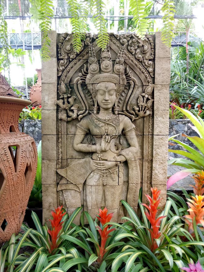 Decoration statue stock photo. Image of garden, statue - 95423208