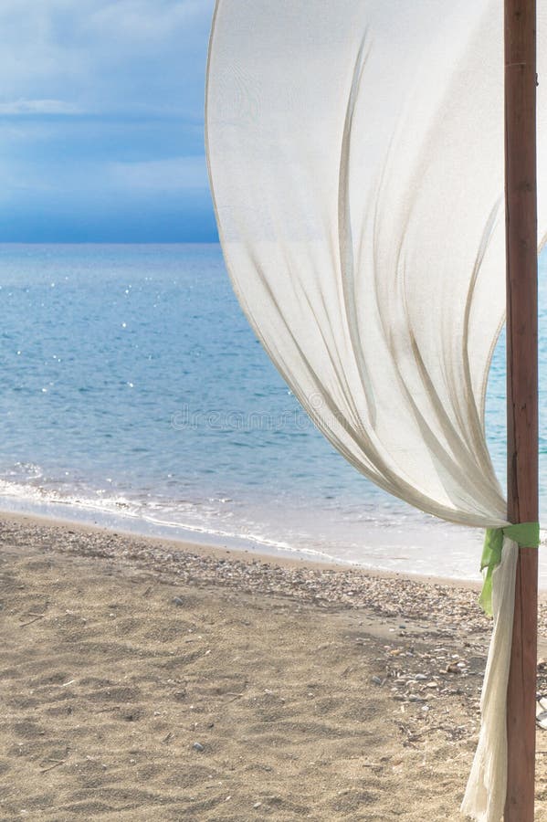 Decoration on Tropical Beach Stock Image - Image of beach, destinations ...