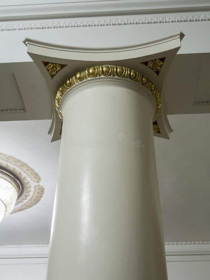 Decoration of the Upper Part of the Column in the Opera House Stock ...