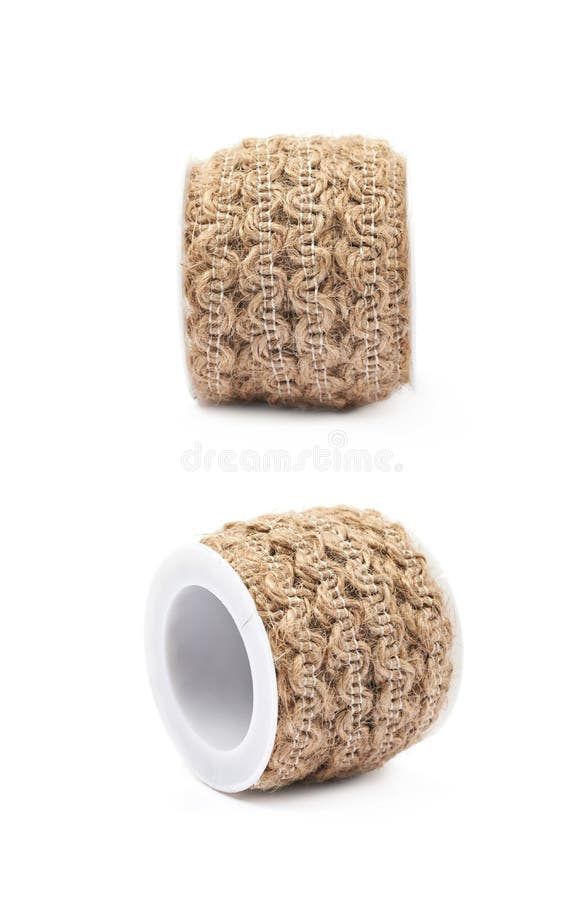 Decorational Rope String on a Bobbin Stock Photo - Image of fiber ...