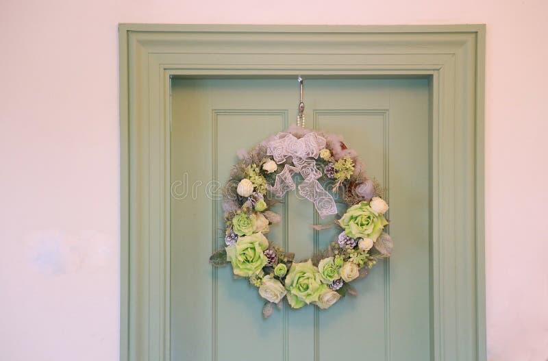 The Decorations of the Door of the Room Stock Image - Image of room ...
