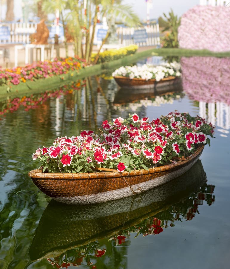 Decorations for Flower Market Stock Photo - Image of season, market ...