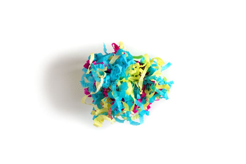 Decorative Abstract Background of Colored Paper on a White Background ...