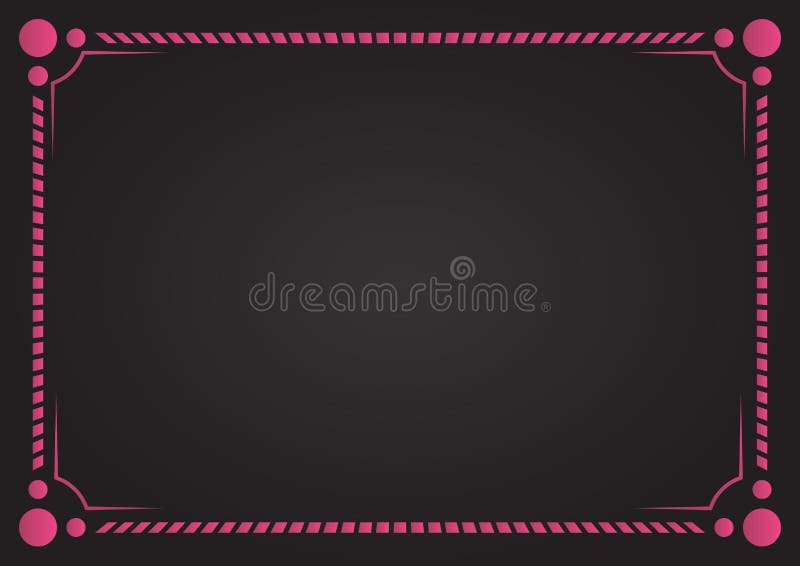 Abstract Frame. Conditional Frame Border on a White Background for a ...