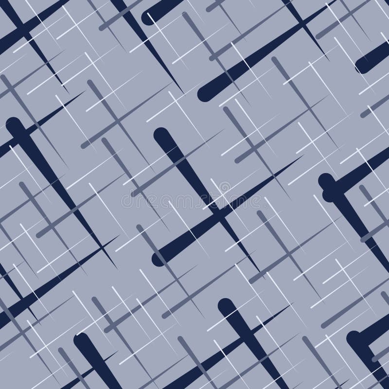 Decorative Abstract Seamless Background of Intersecting Shapes for ...