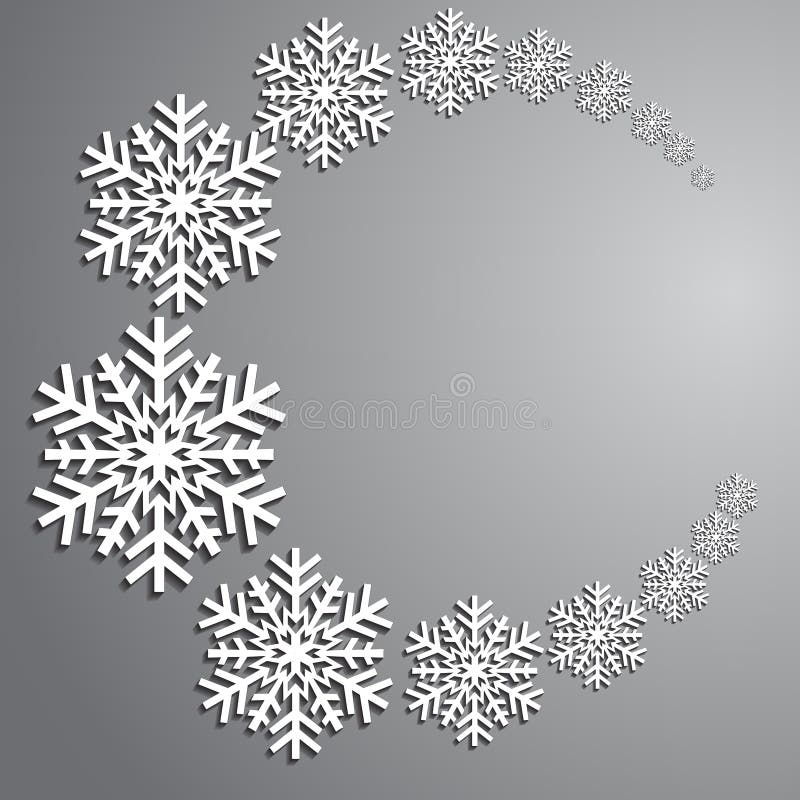 Decorative Abstract Snowflake. Stock Vector - Illustration of graphic ...