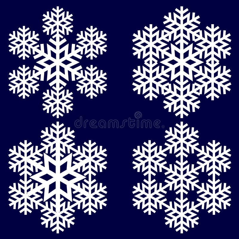 Decorative Abstract Snowflake. Stock Vector - Illustration of elegance ...