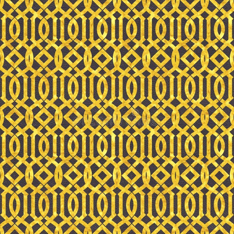 Decorative Arabic Pattern - Interior Design Wallpaper Stock Image ...