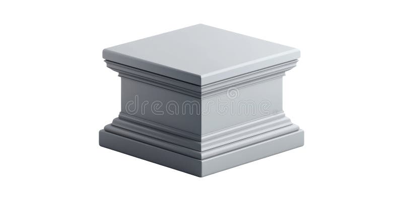 Decorative Architectural Column Base. Classic Design for Interior and ...
