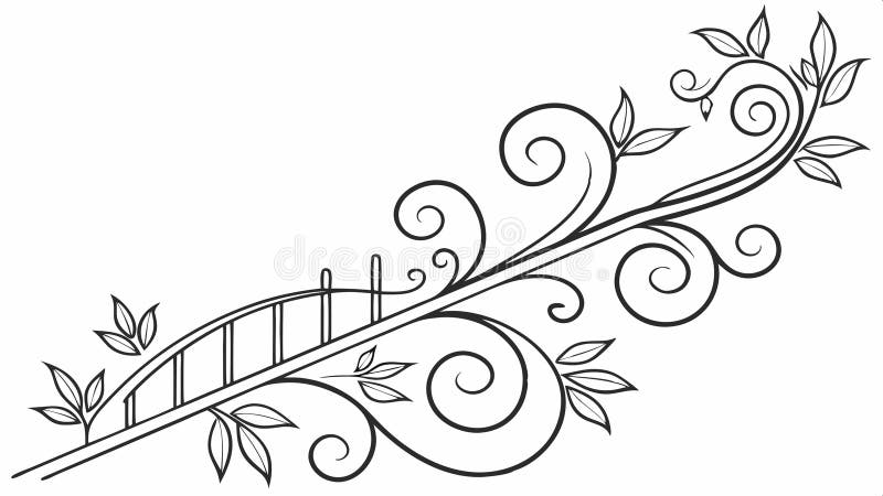 Decorative Architectural Corner Element Ornate Metalwork Vector Design ...