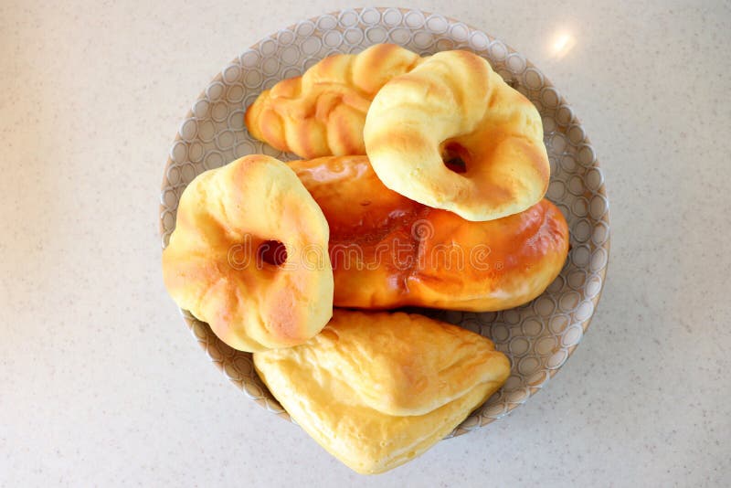 Artificial Bread Set Bundle Stock Image - Image of american, material ...