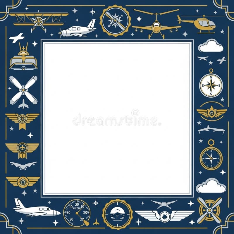 Various Aeronautical Symbols Stock Illustrations – 7 Various ...