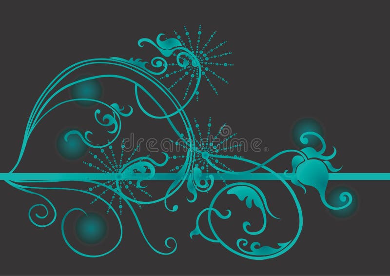 Decorative background stock vector. Illustration of artistic - 8106898