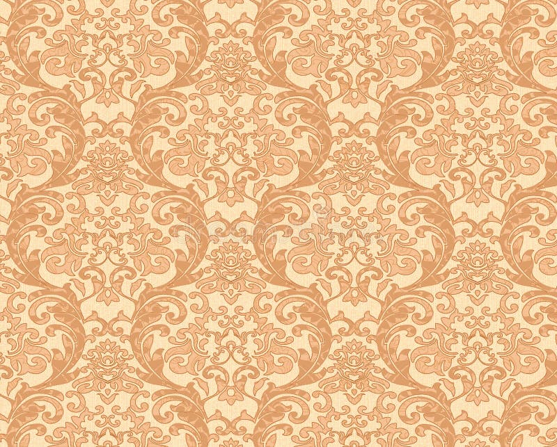 Decorative Red Renaissance Background Stock Illustration - Illustration ...