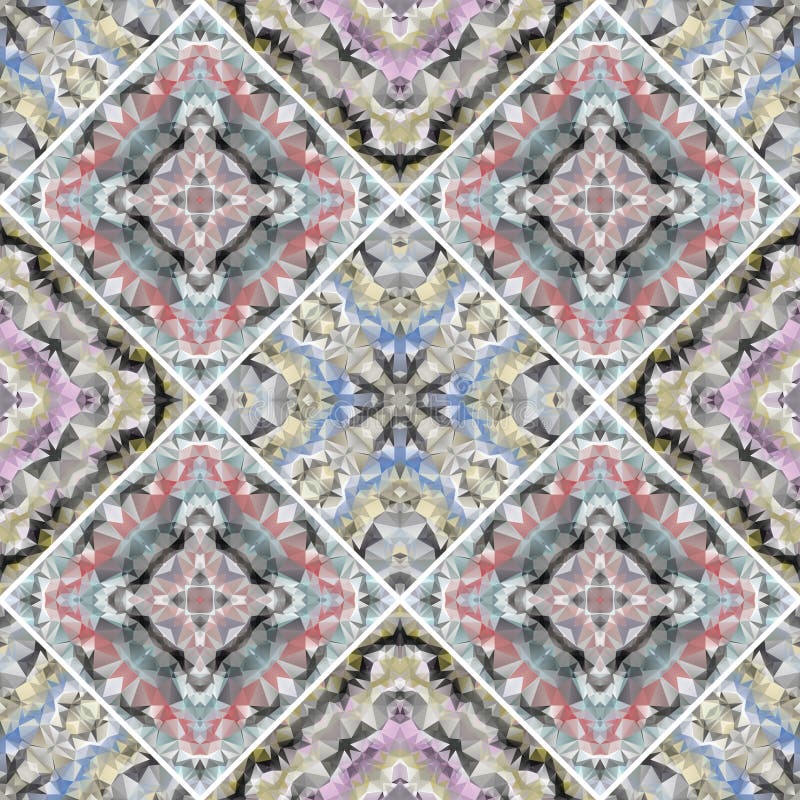 Decorative Background in Ethnic Style. the Rich Decoration of Abstract ...