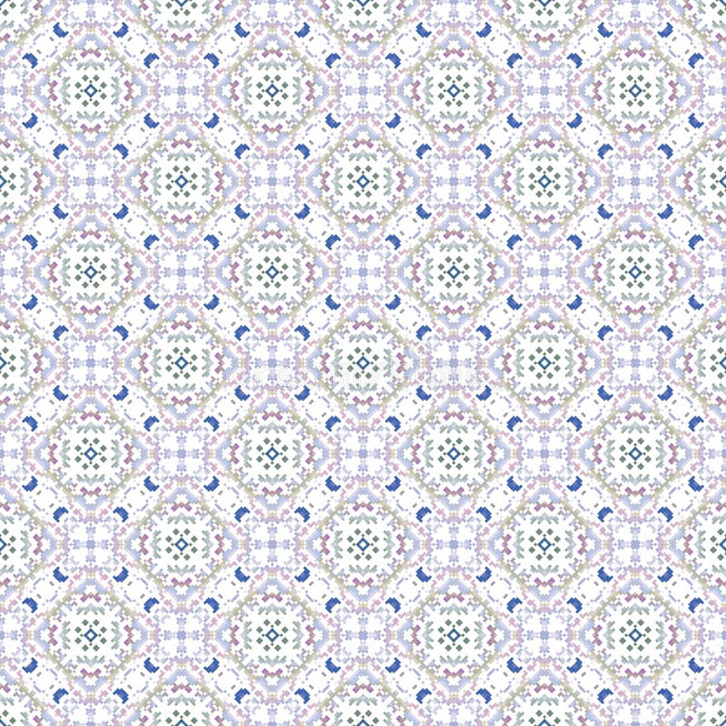 Decorative Background Made of Small Squares. the Rich Decoration of ...